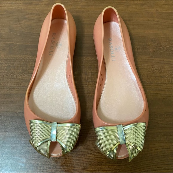 Rasolli | Shoes | Rasolli Flats Gold Buckle | Poshmark